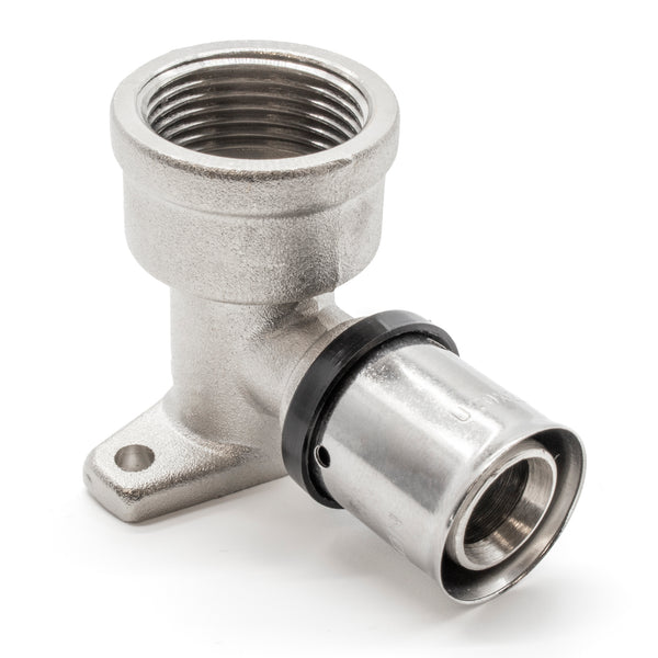 Elbow with Plate Female - 20mm x ¾" Female (MLCP to BSP) – Heat and ...