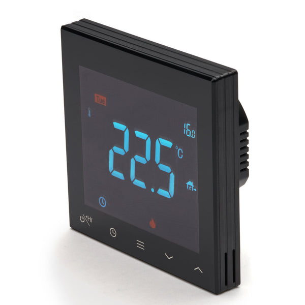 STAT100011 | Reliance 240V Wired Thermostat - Black – Heat and Plumb Store